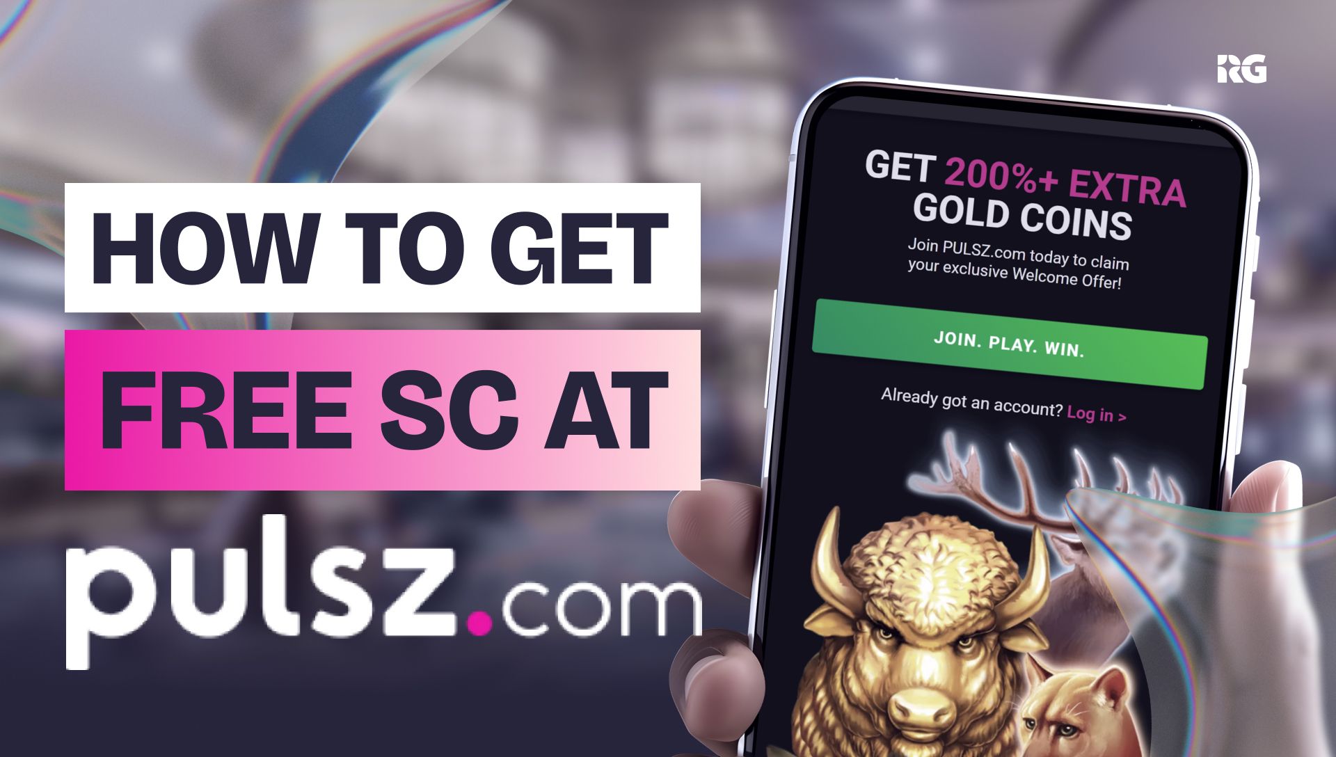 How to Get Free Sweepstakes Coins on Pulsz - Sweepstakes Casinos - RG