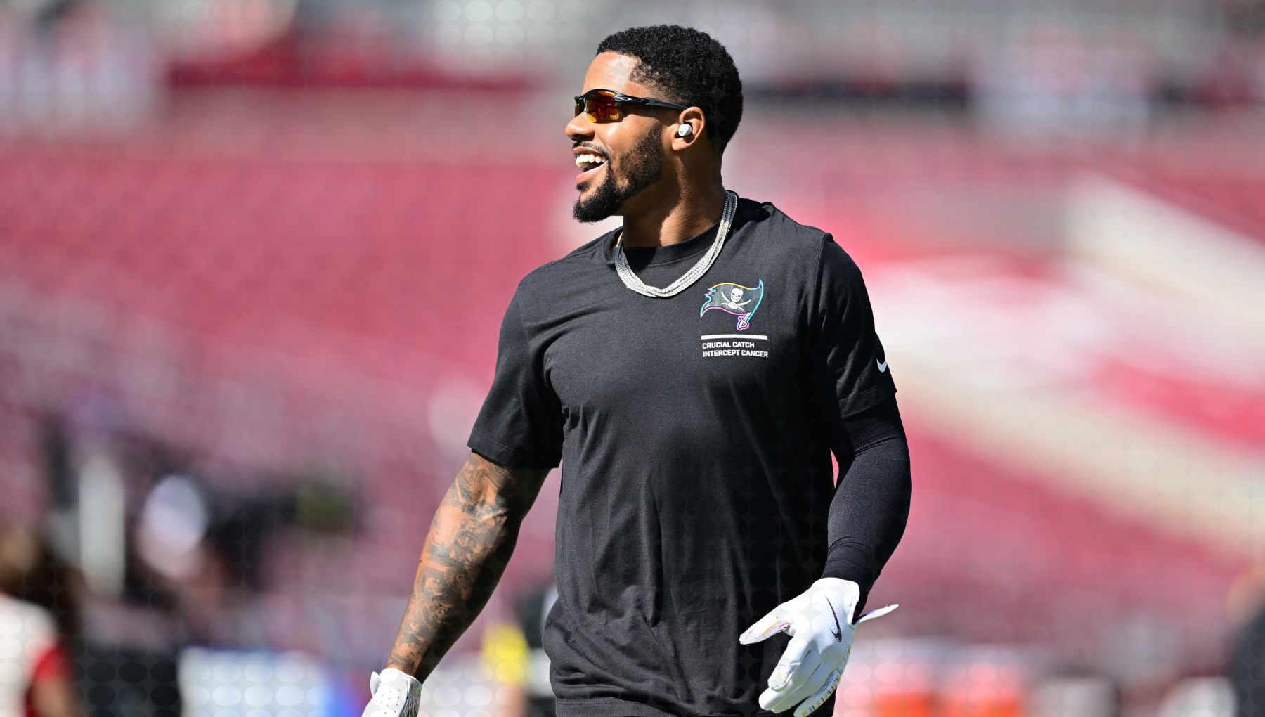 Sterling Shepard Credits Mayfield, Evans for Buccaneers’ Offensive Edge